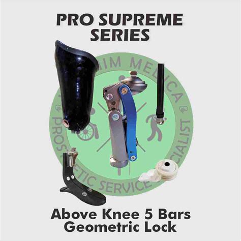 Kaki Palsu Atas Lutut 5 Bars Geometry Lock Ibrahim Medica