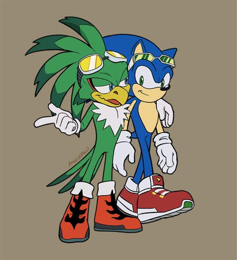 Sonic X Jet Jet And Storm In Sonic X By Elenathehawk On Deviantart