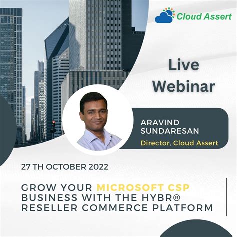 Cloud Assert On Linkedin Webinar Microsoft Csp Partner