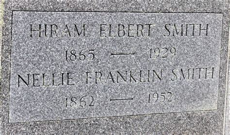 Hiram Elbert Smith 1865 1929 Find A Grave Memorial