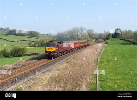 West Coast Railway Class 47 Locomotive 47826 Passing Staverley On The