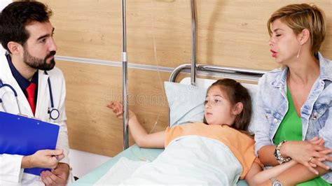 Doctor Talking With Patient Stock Video Video Of Lying Healthy