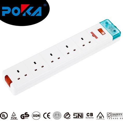 13amp Power Strip Electrical Plug Socket Uk Type Extension Socket