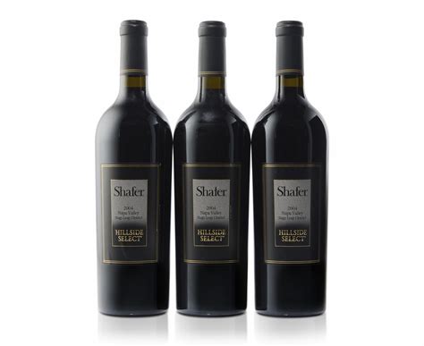 Shafer Vineyards Hillside Select Cabernet Sauvignon 2004 Napa Valley