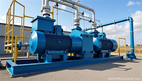 Diesel Power Station Generators Stable Diffusion Online