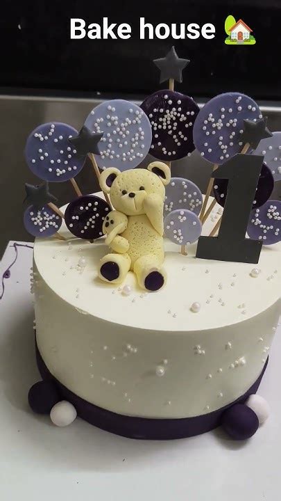 Fresh Cream Cake Taddy Ber Special Theme Cake 🍰🎂 Today Special Youtube