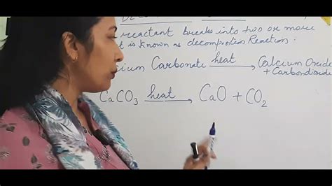 Decomposition Reaction Class10 Chapter 6 Youtube
