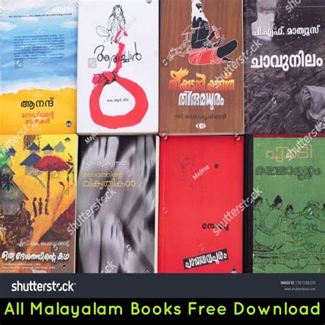 All Malayalam Books Free Download