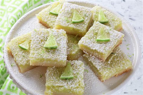 Lime Bars What A Girl Eats