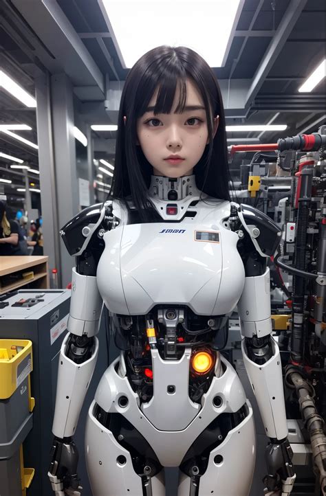 Meisterwerk Beste Qualität äußerst Detailliert Japaese Android Girl