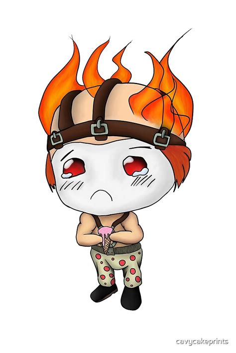 Sweet Tooth Chibi Twisted Metal By Cavycakeprints Redbubble