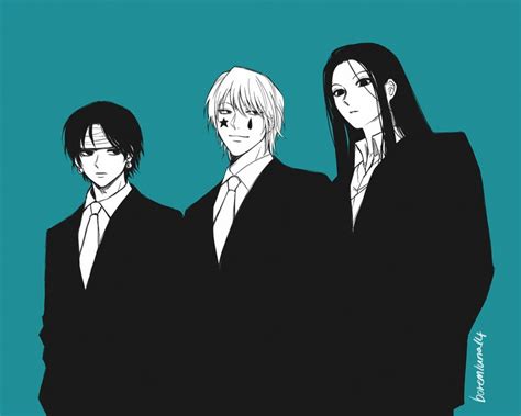 Hisoka Morow Chrollo Lucilfer And Illumi Zoldyck Hunter X Hunter