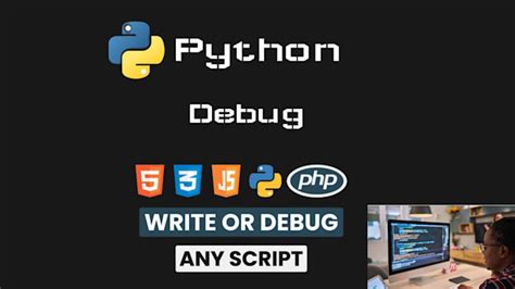 Debug Troubleshoot Refactor Fix Code In Python Keras Nodejs Html Css By Thaocrypto Fiverr