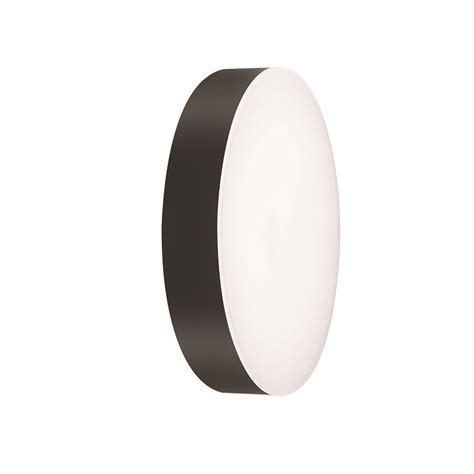 Spazio 45030130 Modena Round Ctc Black Bulkhead