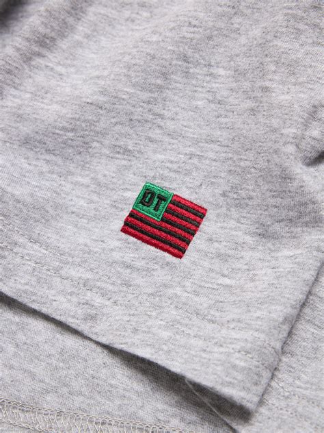 Dt Flag 3 Pack Tee Grey Denim Tears