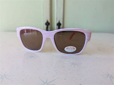 Nos 1980s Mod Girl Sunglasseshuge Big Oversized Gem