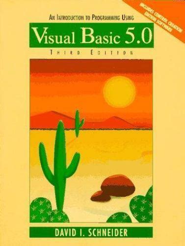 Introduction To Programming Using Visual Basic 50 By David I