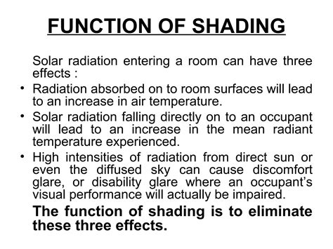 Solar Control And Shading Devices Ppt