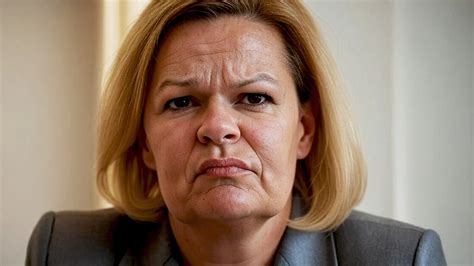 Faeser Dass Der Verfassungsschutz Kritisiert Werden Darf Findet Sie