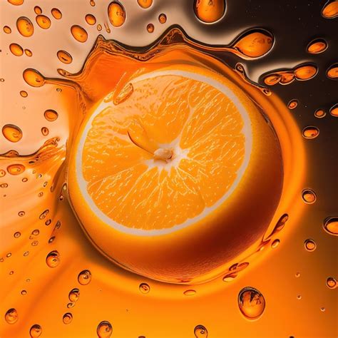Premium Ai Image Ai Intelligently Generated Fruit Orange