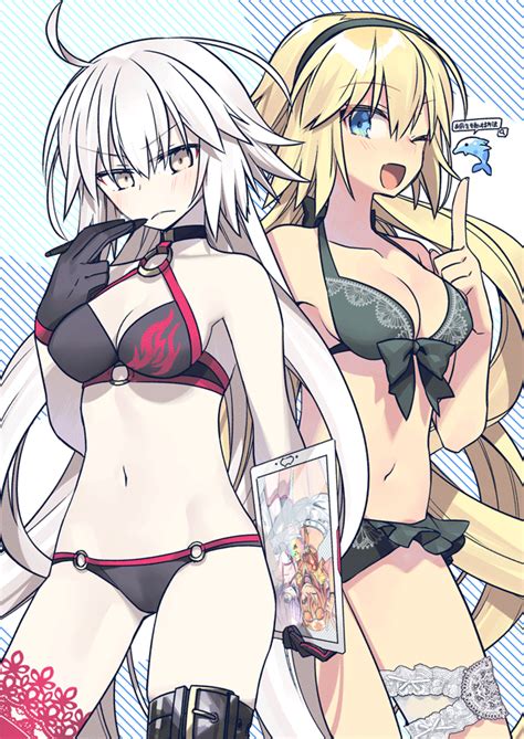 Mash Kyrielight Fujimaru Ritsuka Jeanne Darc Alter Jeanne Darc
