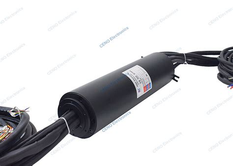 Integrate Encoder Signal Slip Ring Ceno Electronics
