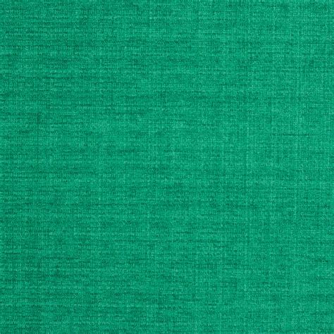 Emerald Green Solid Chenille Upholstery Fabric By The Yard