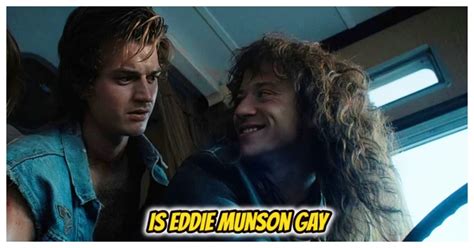 Is Eddie Munson Gay Everything About The Character Sexuality