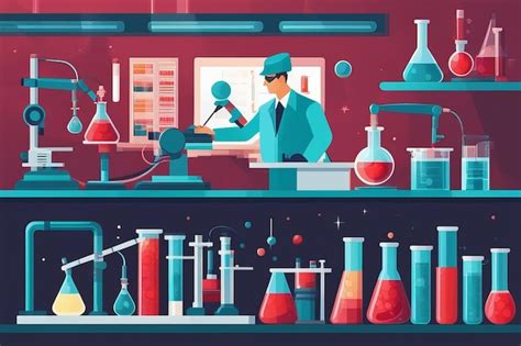 Premium Photo Microscopic Insights Exploring Clinical Research In