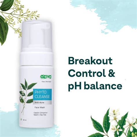 Oziva Phyto Cleanse Anti Acne Face Wash100 Ml Price Uses Side