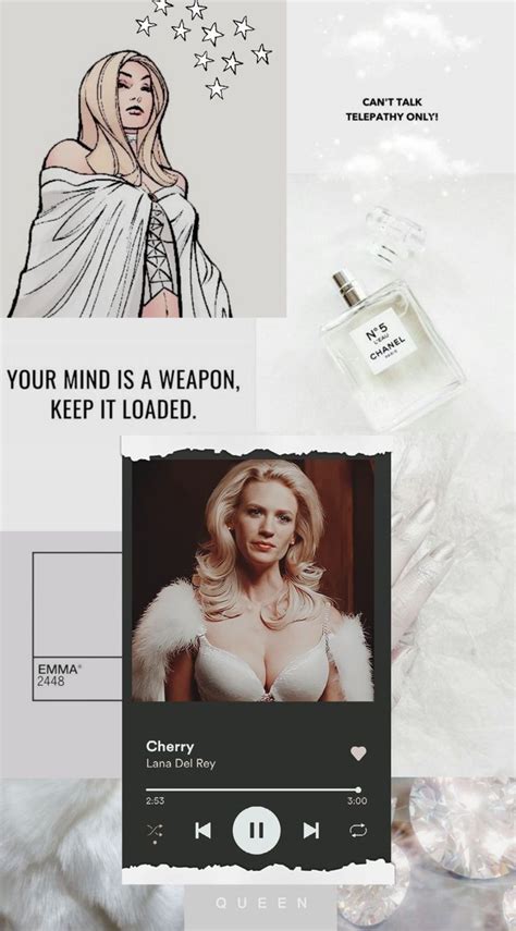 Emma Frost X Men First Class Emma Frost X Man Lana Del Rey