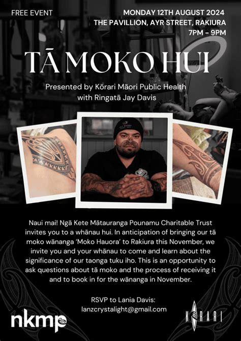 Tā Moko Hui Nga Kete Matauranga Pounamu Charitable Trust