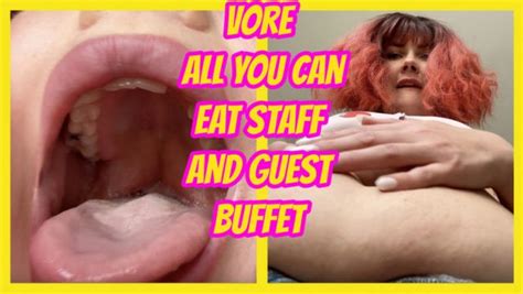 Yourhikerbabe Vore All You Can Eat Staff And Guest Buffet Manyvids