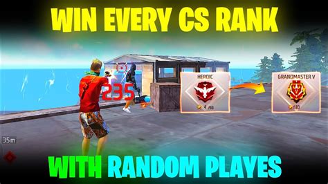 How To Win Every CS Rank With Random Players Clash Squad Ranked Tips