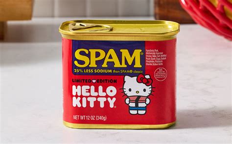 Hello Kitty X Spam Limited Edition Collectible Cans Free Stuff Finder