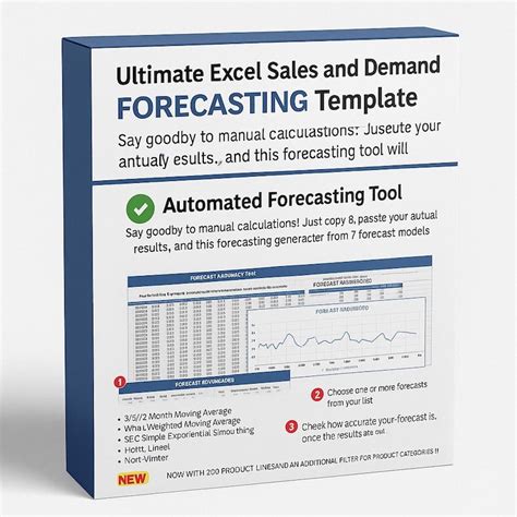 Ultimate Forecasting Template With 7 Forecast Models Plus Accuracy