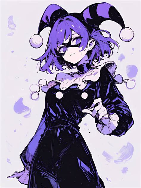Jester Girl By Lxmbdx On Deviantart
