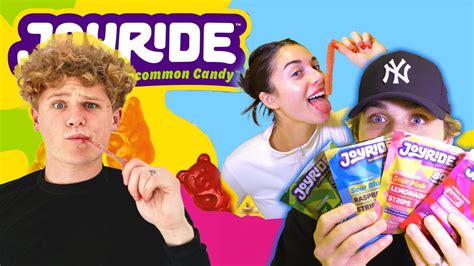 We Tried Ryan Trahans New Candy Joyride Sour Strips Youtube