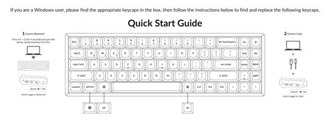 Keychron K14 Pro Snelle Startgids Keychron Belgium