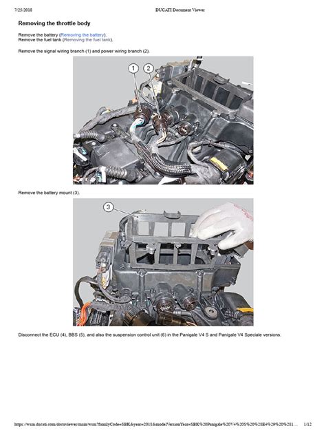 Removing The Throttle Body Pdf Throttle Rotating Machines