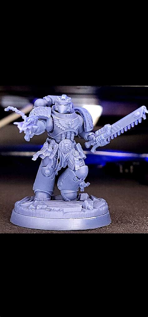 3d Printer Malum Caedo Brother Sergeant Rahul • Made With Elegoo Saturn 2・cults