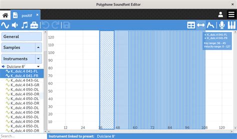 Instrument Editor Polyphone Documentation