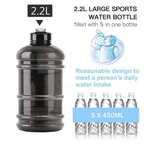 Half Gallon Water Bottle Ismilebottle