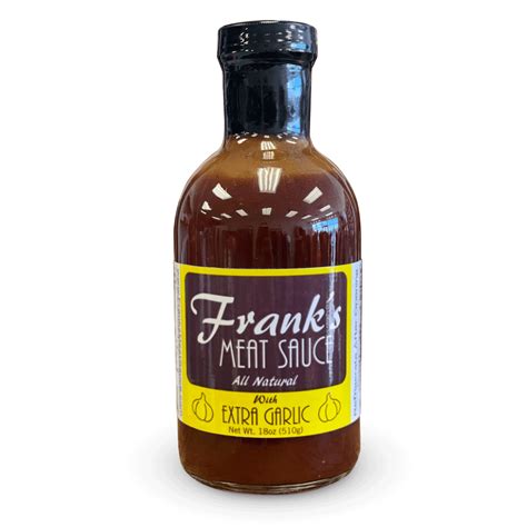 Meat Sauce Garlic Made In Oklahoma Meat Sauce