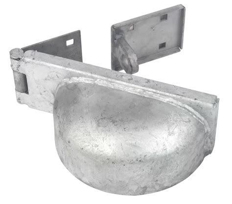 Gatemate Right Hand Padlock Protector Galvanised 180mm Screwfix