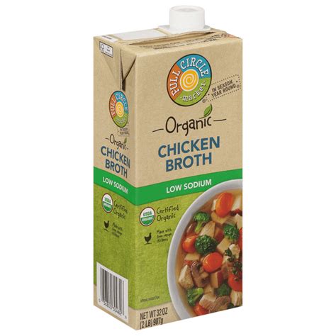 Full Circle Organic Low Sodium Chicken Broth Fig App