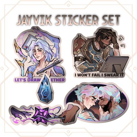 Jayvik Sticker Set A Gabeirg Arts