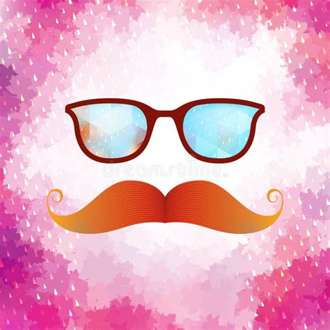 Retro Glasses With Reflection Eps 10 Stock Vector Illustration Of