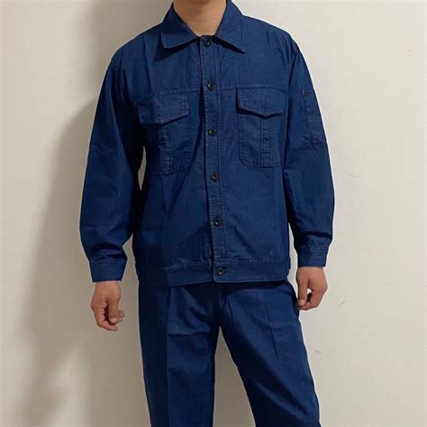 『部分現貨』日系 連身工作服 男工作服 工作服 連體服 工作服連體船員汽修工裝工裝棉廠 蝦皮購物