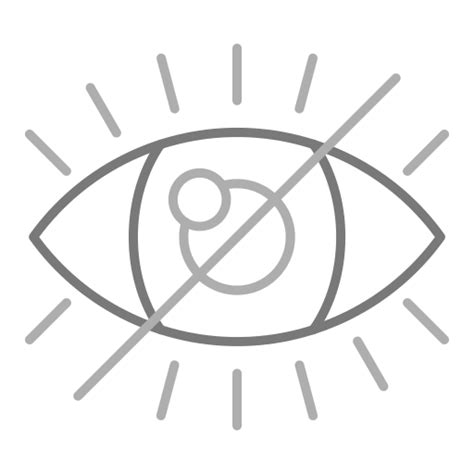 Hide Generic Color Outline Icon